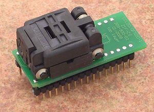 DIL20/QFN20-1 ZIF-CS programming programmer adapter, socket converter ...