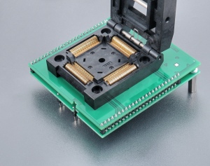 DIL48/QFP160 ZIF-CS MC56F-1 programming programmer adapter, socket converter - package QFP160 ...