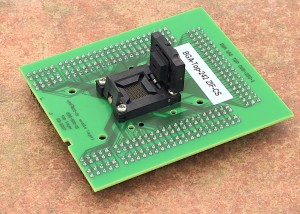 BGA-Top-242 ZIF-CS programming programmer adapter, socket converter - package BGA130 | Elnec