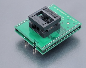 DIL48/WLCSP64-3 ZIF STM32-3 programming programmer adapter, socket converter - package WLCSP64 ...