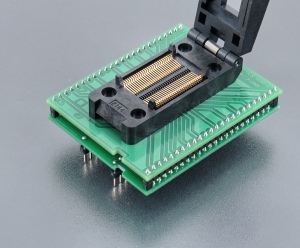 DIL48/SSOP56 ZIF-CS NOR-1 programming programmer adapter, socket converter - package SSOP56 | Elnec