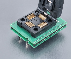 DIL48/QFP100-1.02 ZIF-CS R5F-19 programming programmer adapter, socket converter - package ...