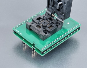 DIL48/LQFP32 ZIF-CS R5F-1 programming programmer adapter, socket converter - package LQFP32 | Elnec