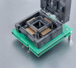 DIL48/QFP176-1.01 ZIF-CS SH-1 programming programmer adapter, socket converter - package QFP176 ...