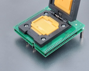 DIL48/module ZIF-CS ESP32-5 programming programmer adapter, socket converter - package QFN15 | Elnec