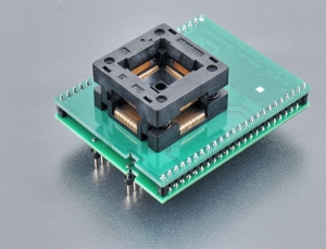 DIL48/QFP80-1.02 ZIF R5F-7 programming programmer adapter, socket converter - package QFP80 | Elnec