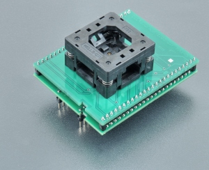 DIL48/QFN56-1.02 ZIF MAX-3 programming programmer adapter, socket converter - package TQFN56 | Elnec