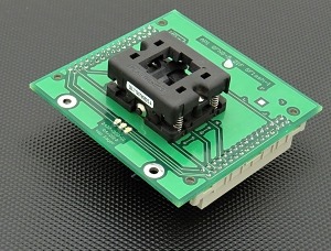 AP1 QFN8-5 ZIF SFlash-1 programming programmer module, socket converter - package QFN8 | Elnec