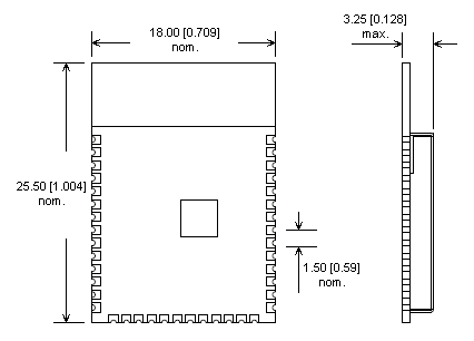 DIL48/module ZIF ESP32-1 programming programmer adapter, socket converter - package QFN41 | Elnec